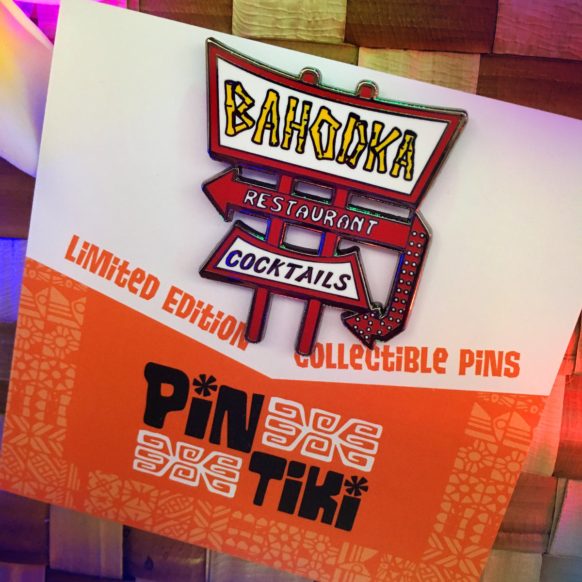 Bahooka Sign - Limited Edition Collectible Pin – PinTiki