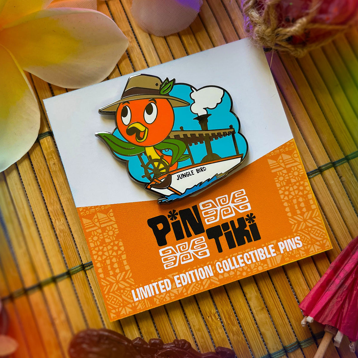Orange Bird: Jungle Bird - Limited Edition Collectible Pin – PinTiki